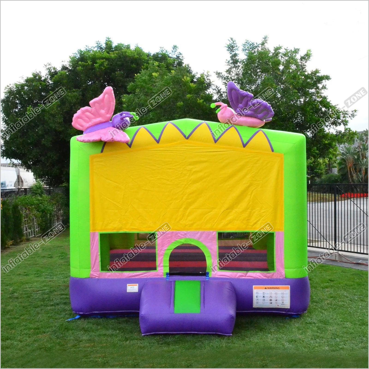 Butterfly Bounce House All Fun Bouncing Inflatables Blow Up Castle Par ...
