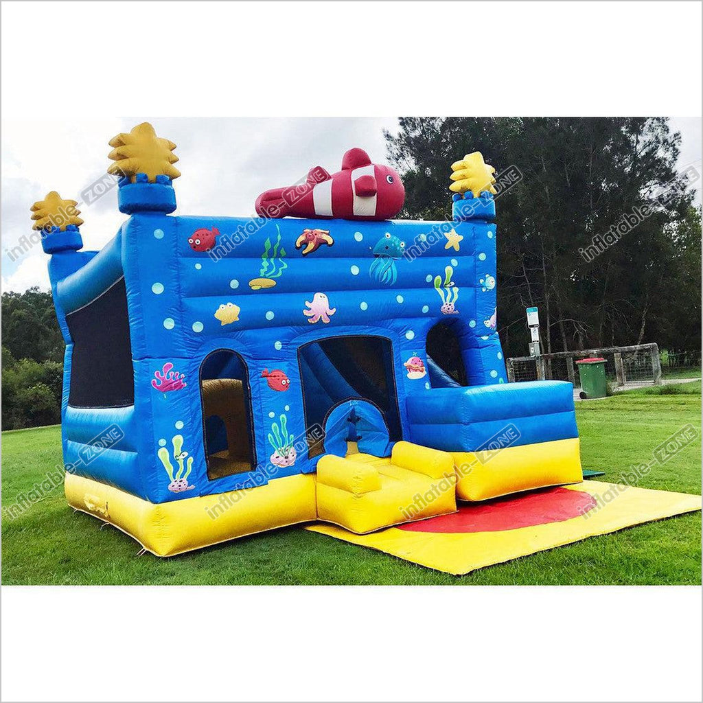 Surprise Bounce House Large Jumping Castle Under The Sea Inflatable Sl