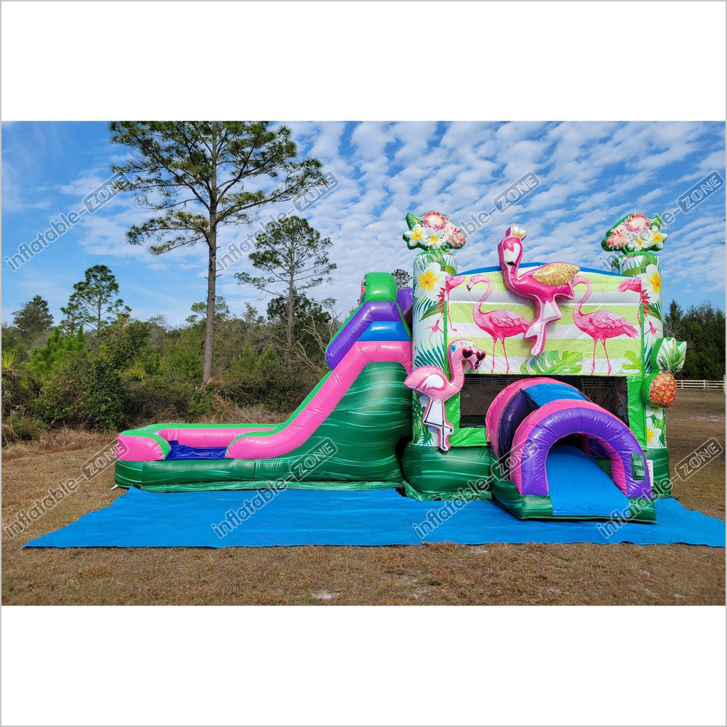 Combo Bounce House Inflatable Party Big Blow Up Slide Garden Bouncy Ca