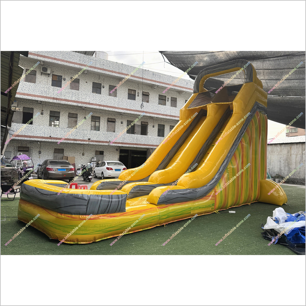 Best Blow Up Water Slide Outdoor Inflatable Pool Childrens Fun Parks N