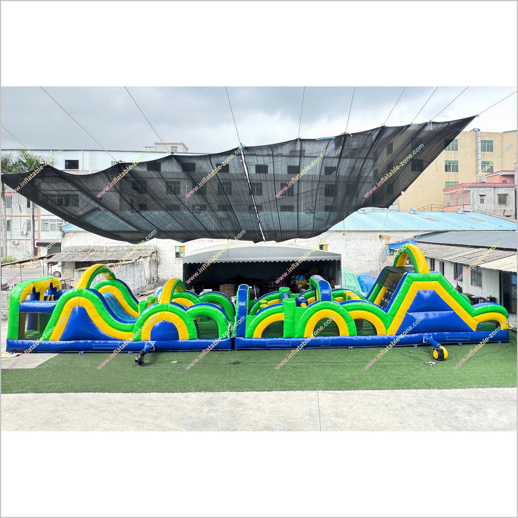 Biggest Inflatable Obstacle Course Jumper Near Me Fun Run Obstacle Cou