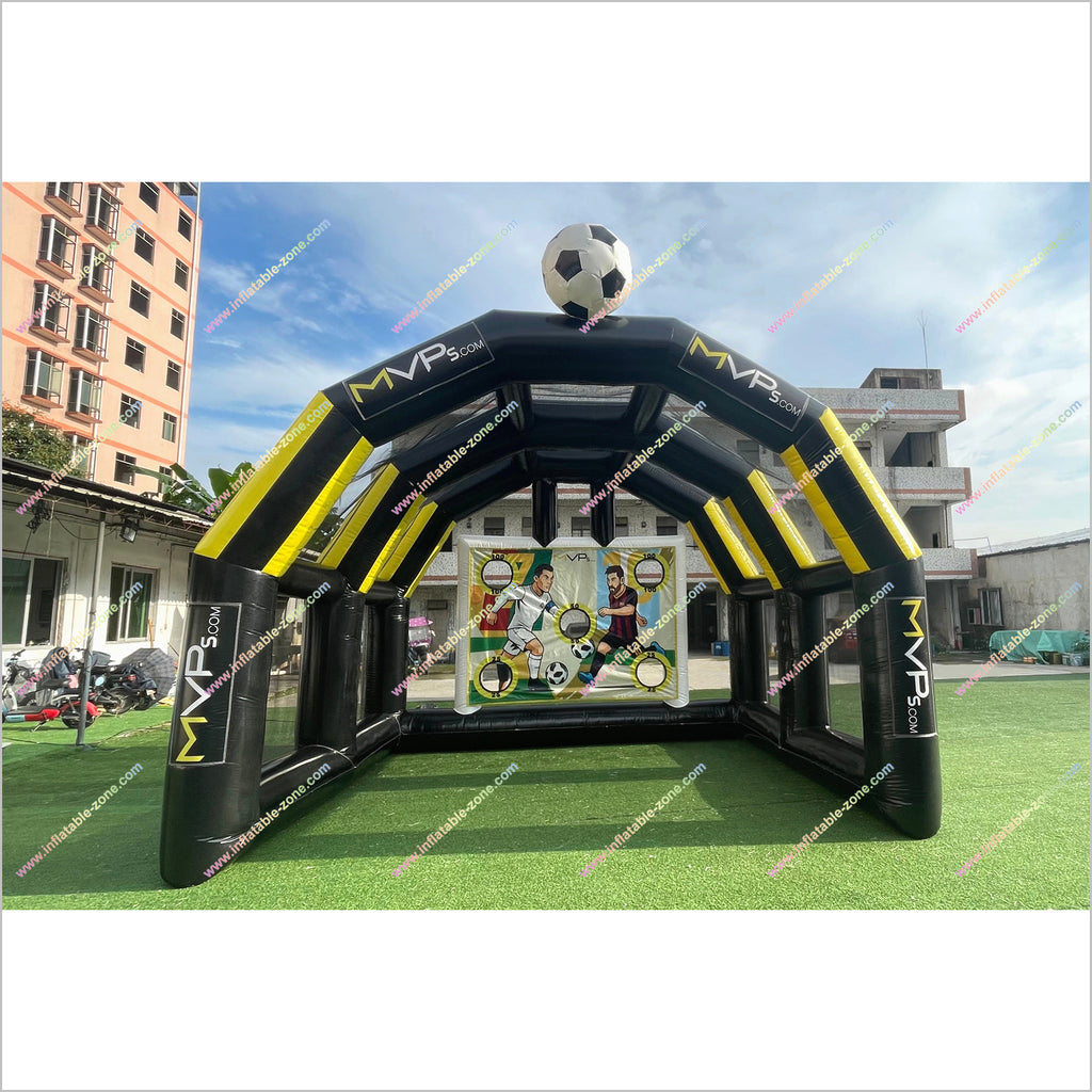Blow Up Football Goal Inflatable Outdoor Play Equipment Football Goal