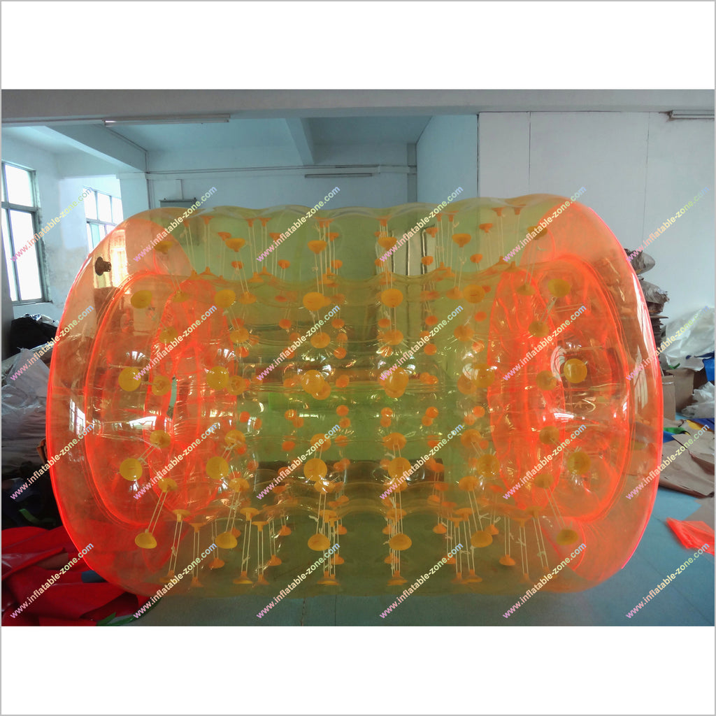 Bubble Funny Inflatable Water Roller Childrens Sports Games Water Roll