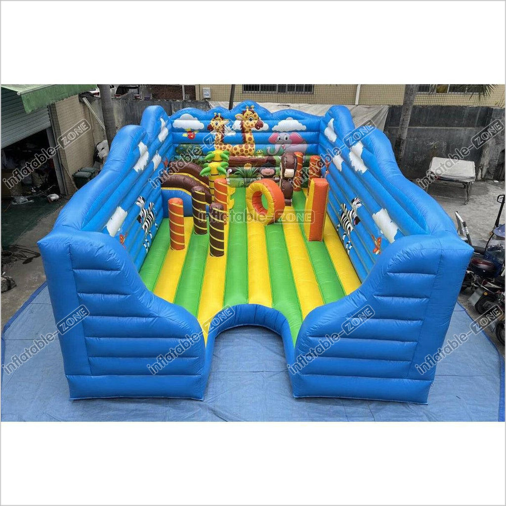 Commercial Inflatable Fun City Colorful Play Inflatable Kids Playgroun