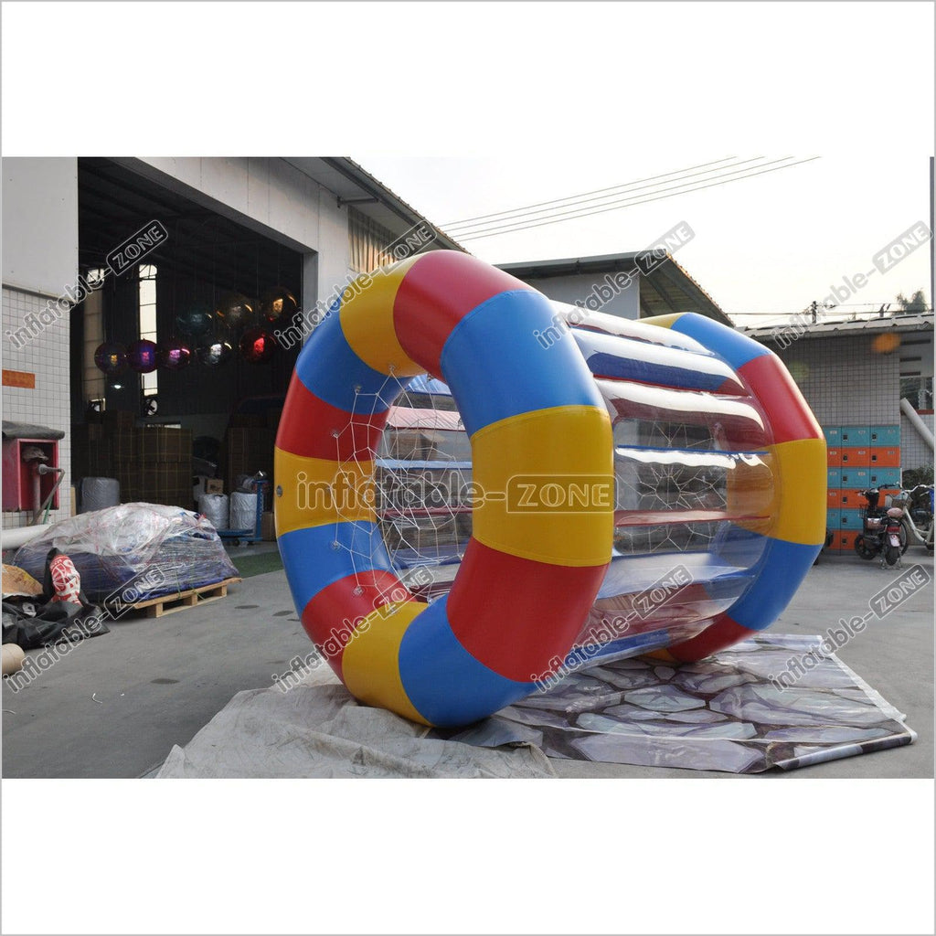 Colorful Inflatable Water Roller Water Drum Roller Water Roller Barrel ...