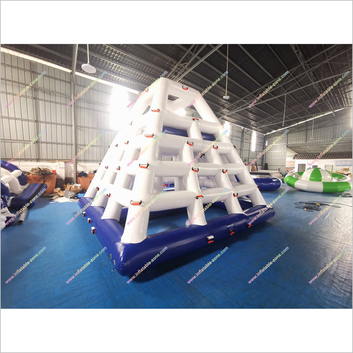 Floating Inflatable Climbing Tower Slide Toy Water Park Inflatable Lad
