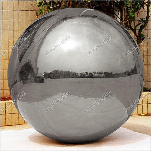 Silver Reflective Giant Inflatable Mirror Ball Balloon Inflatable Even