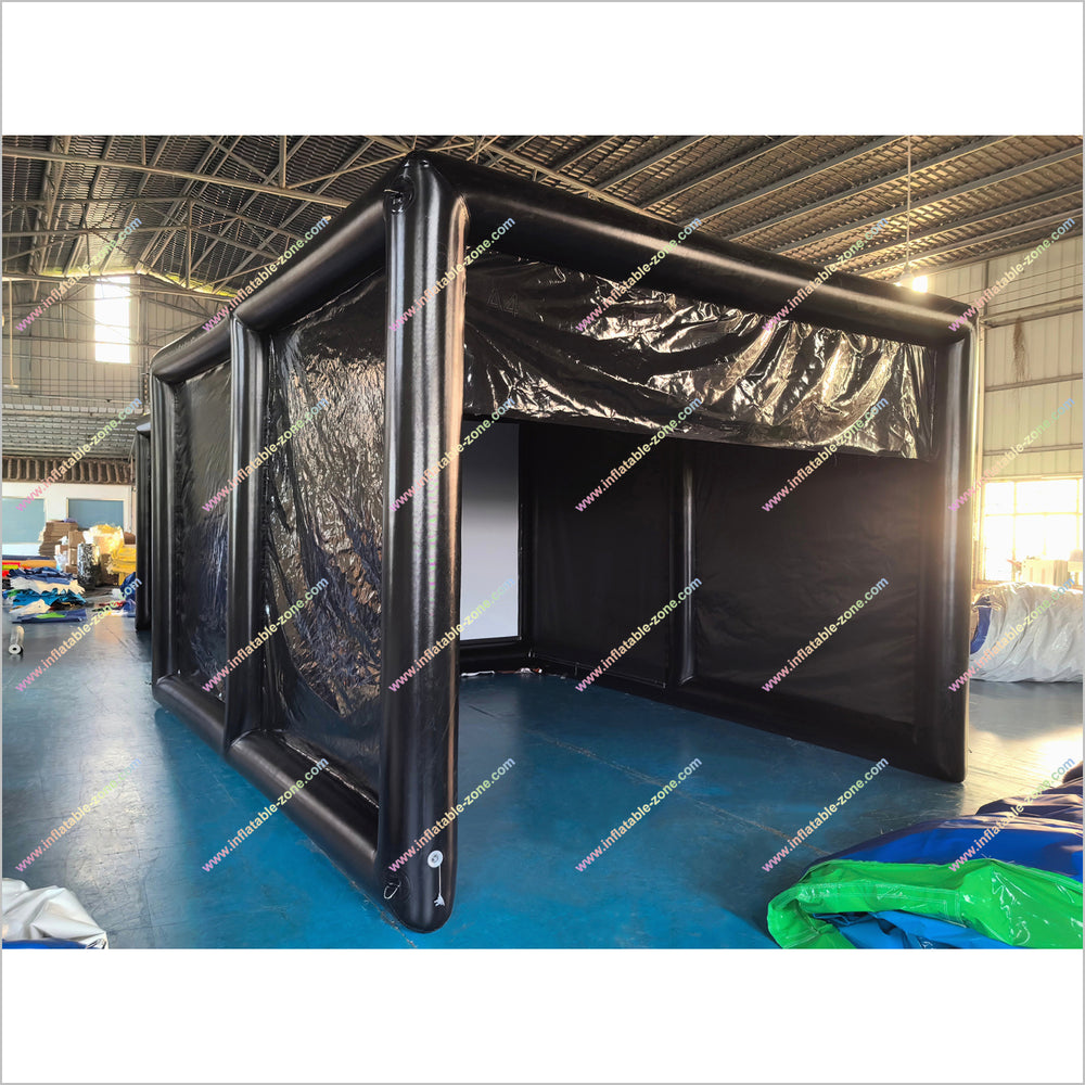 Portable Hitting Cages Golf Simulator Games Inflatable Enclosures Tent
