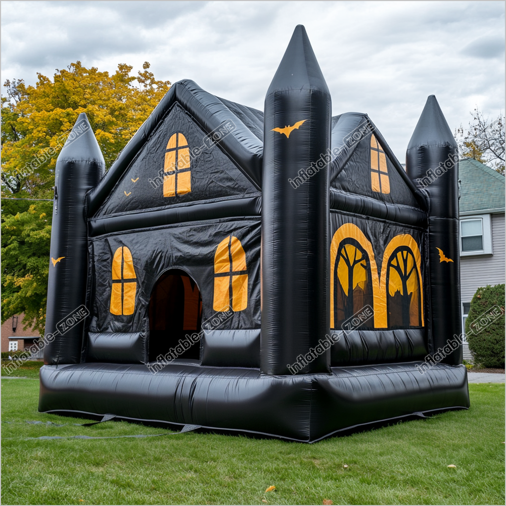Halloween Inflatable Castle Haunted House Party Jump Inflatables Near