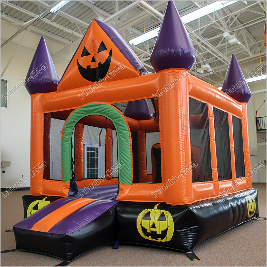Halloween Themed Bouncy Castles Inflatable Entertainment Center Indoor