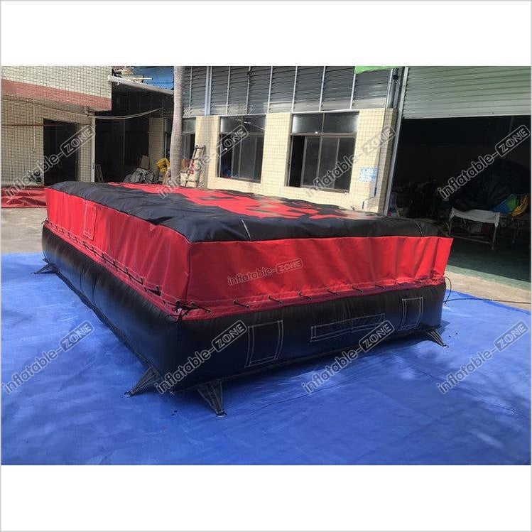 Sac à saut à air gonflable de 12ftx10ft, Airbag BMX à atterrissage ...