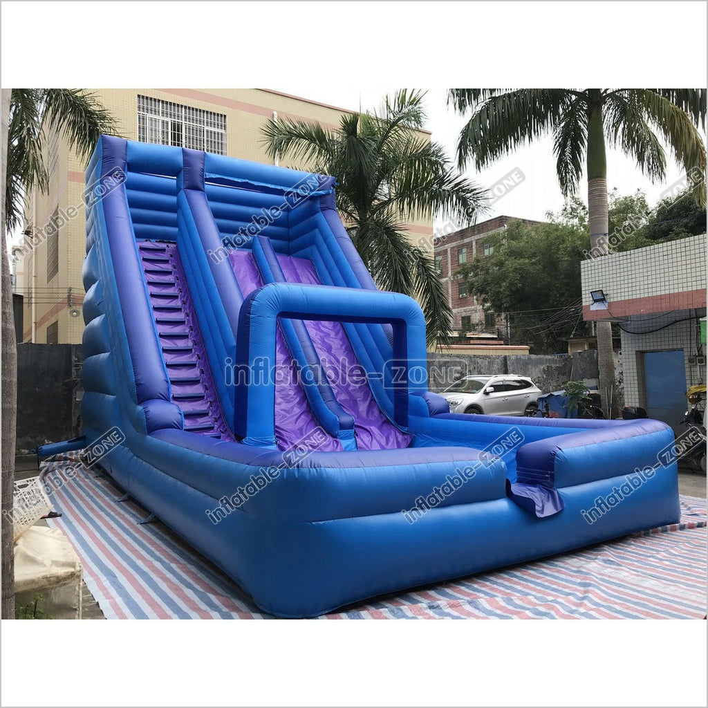 Inflatable Big Water Slide Adult Blow Up Water Slide Bounce House