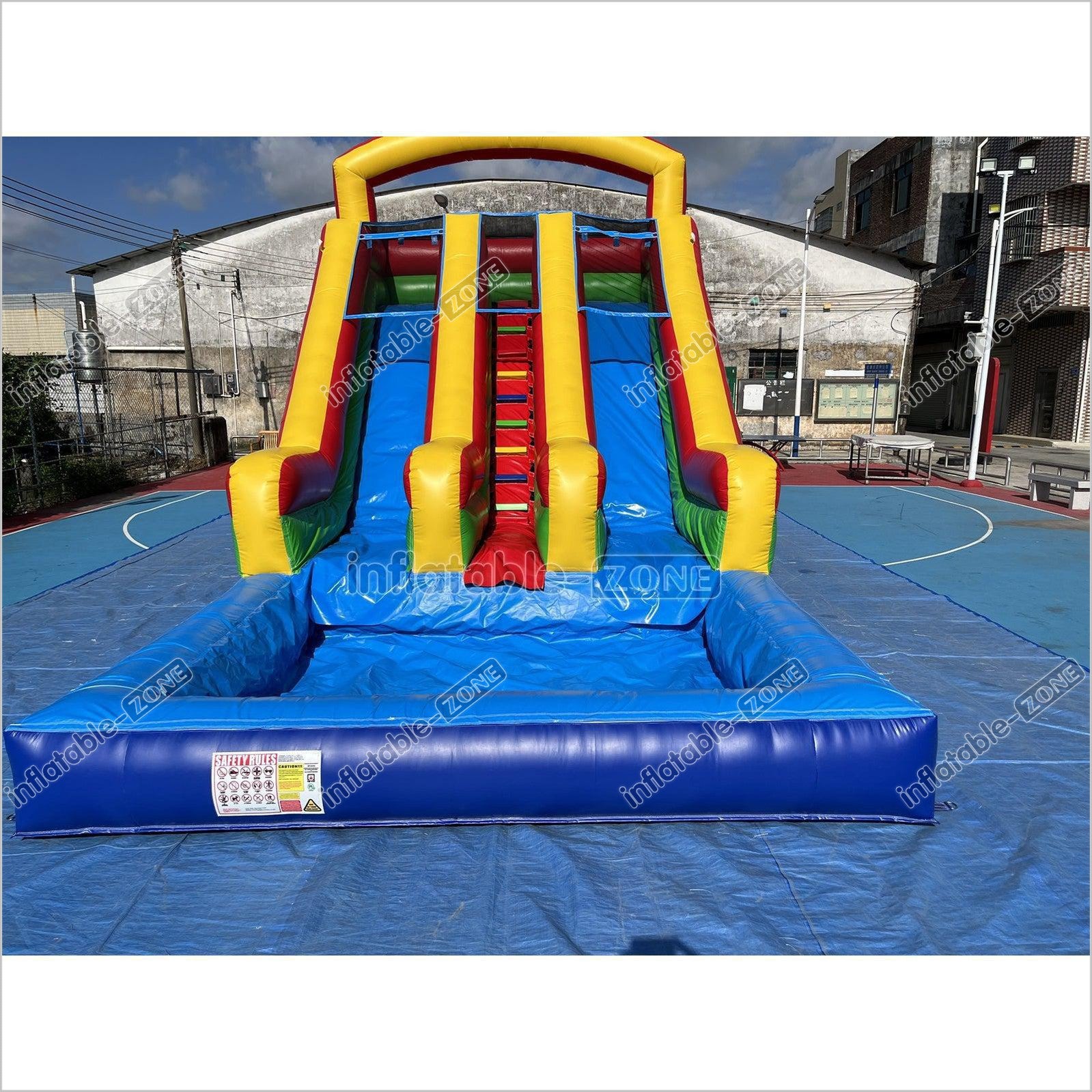 Inflatable adult water slide blow up water slide big inflatable water ...