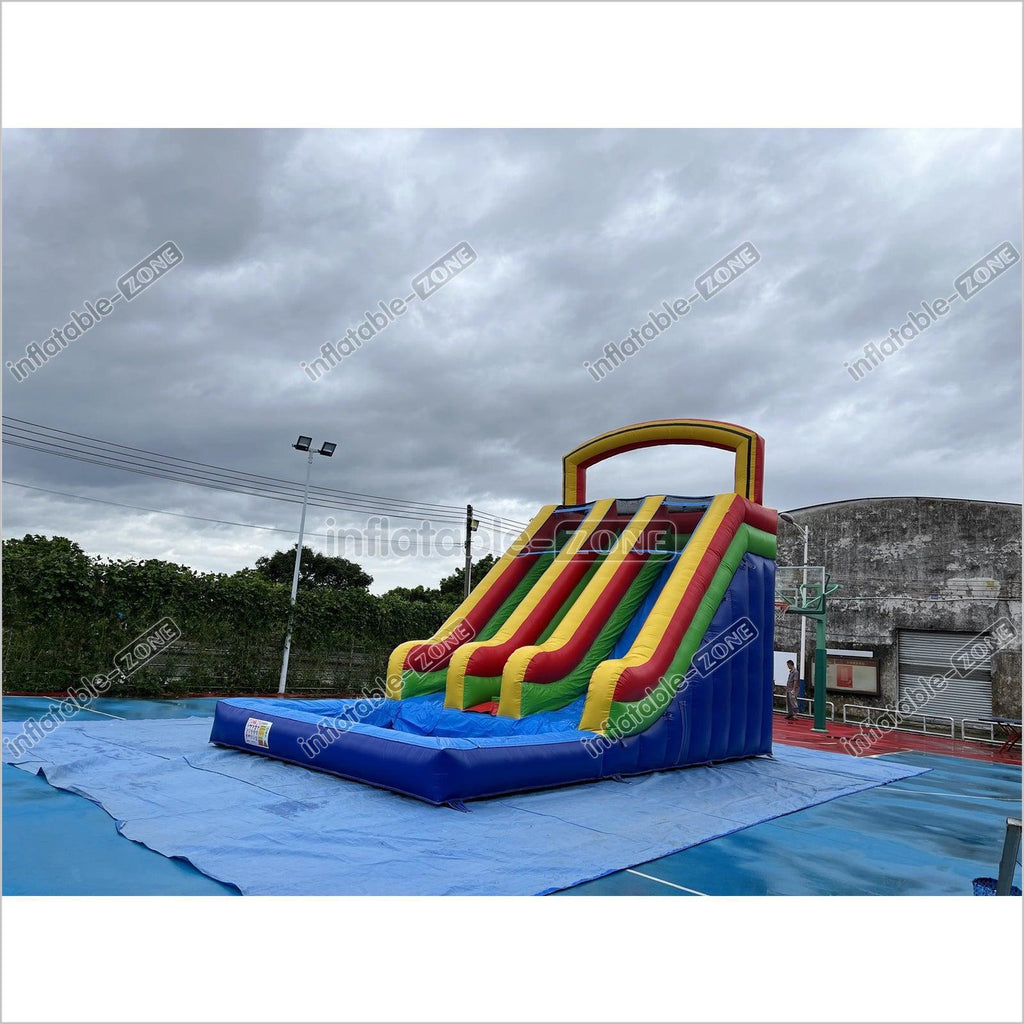 Inflatable Commercial Water Slides Water Jumping Castle Inflatable Wat ...