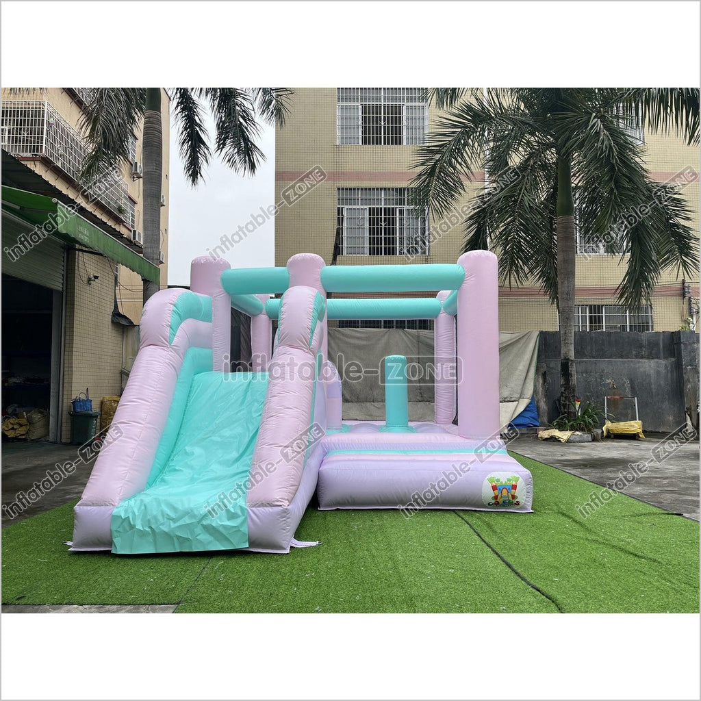 Inflatable Wedding Bounce Castle Beautiful Color Bouncy House ...
