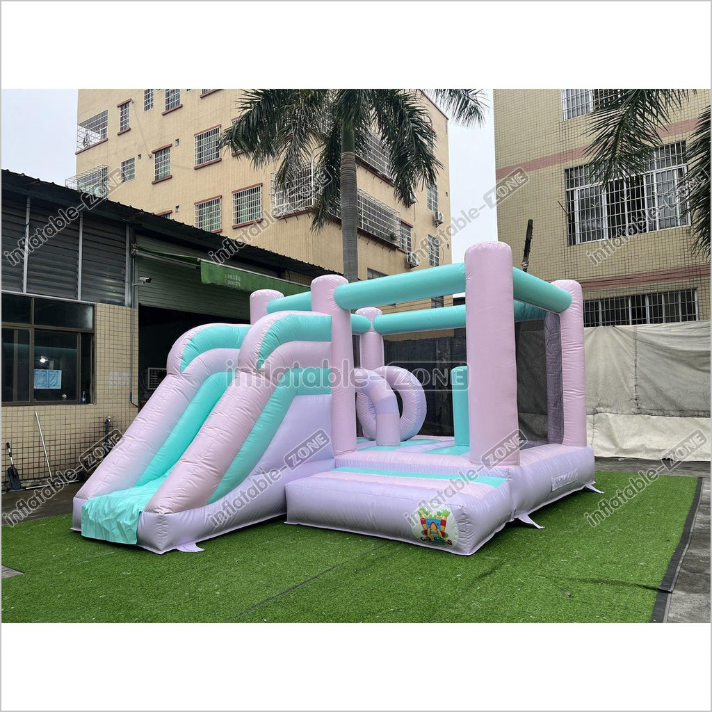 Inflatable Wedding Bounce Castle Beautiful Color Bouncy House ...
