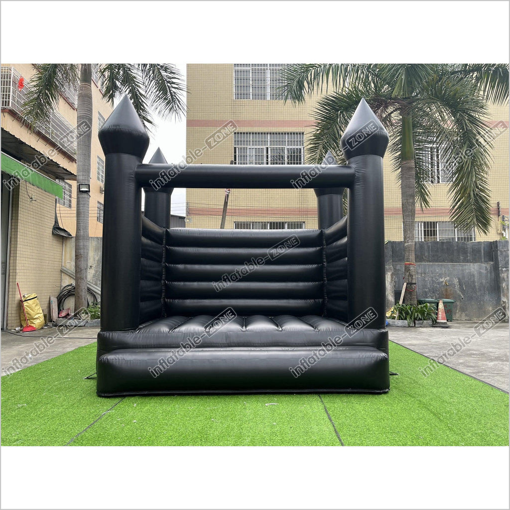 Black Bounce House Castle Jumper Moon Bounce House Coolest Jumping Cas ...
