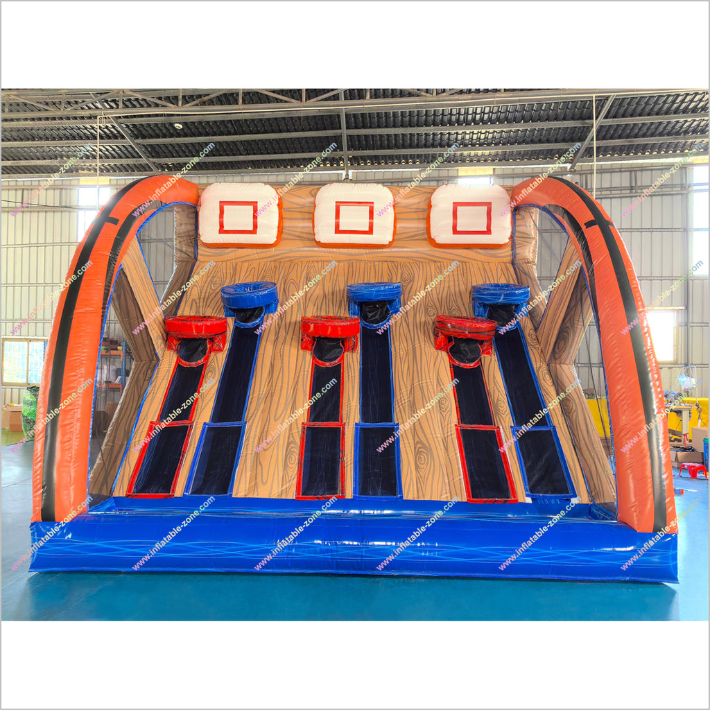 Inflatable Basketball Shootout High Score Challenge Inflatable Sports