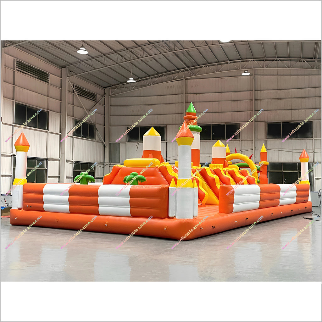 Big Square Inflatable Bounce Castle Fun Jumping Game Inflatable Playgr