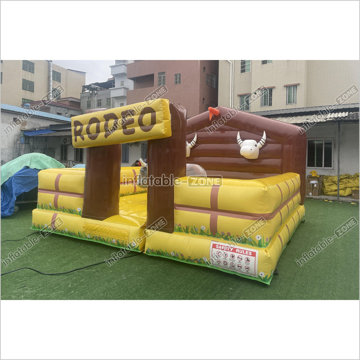 Inflatable Sports Games Hire Rodeo Bull Inflatable Electronic Bull Mec ...