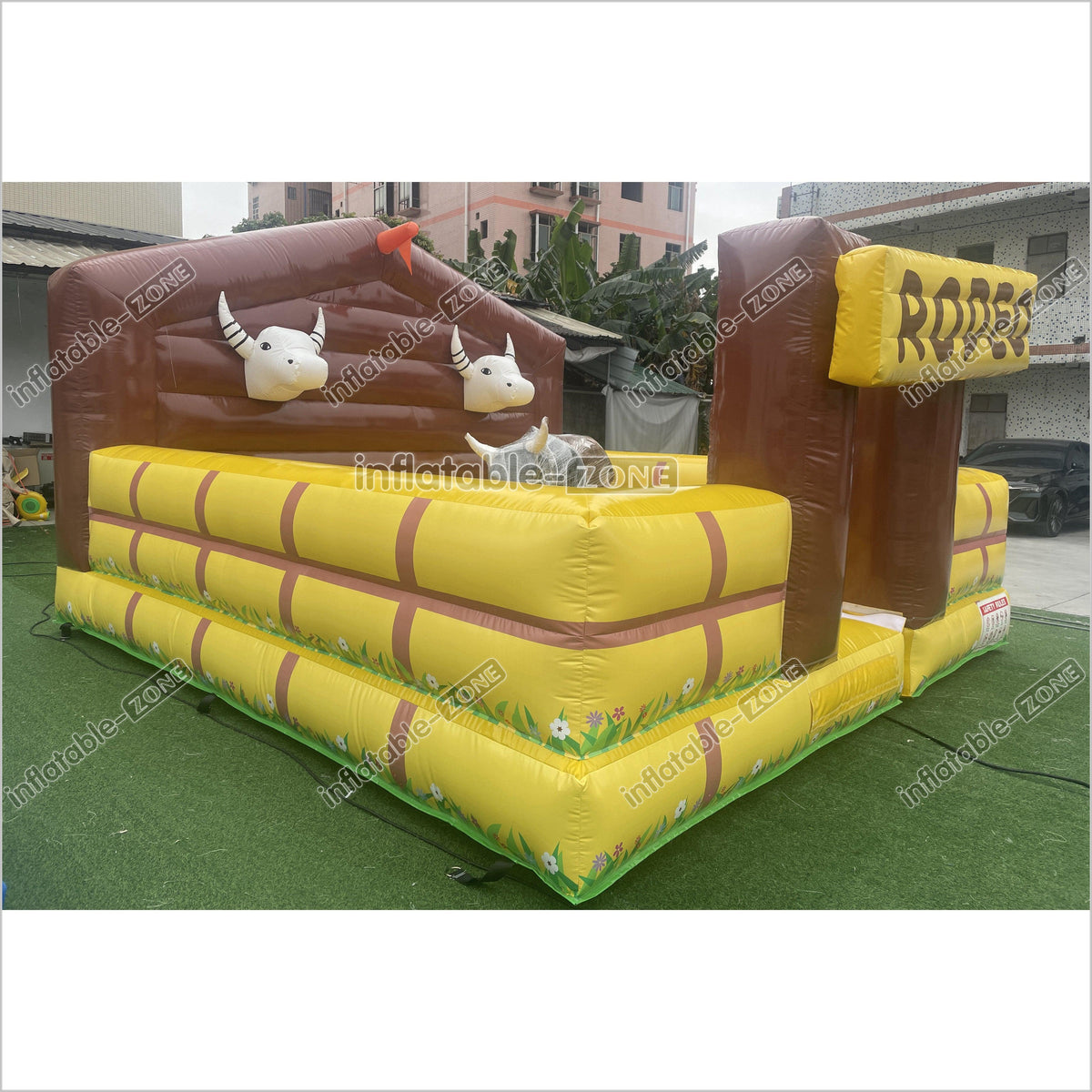 Inflatable Sports Games Hire Rodeo Bull Inflatable Electronic Bull Mec ...