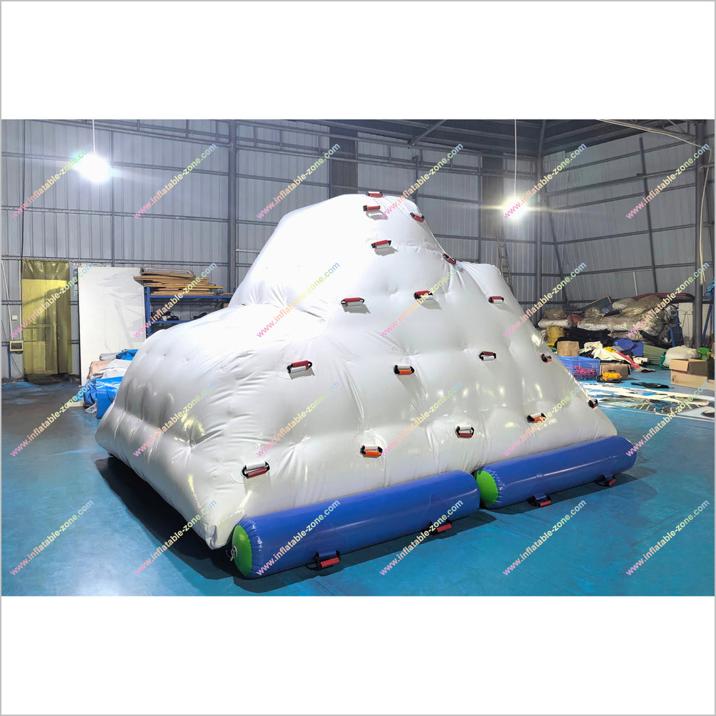 Climbing Challenge Iceberg Game Inflatable Water Park Slide Inflatable
