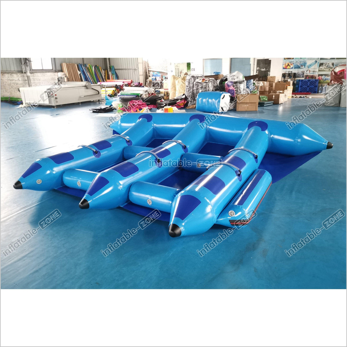 Commercial Inflatable Flying Fish Water Sports Games Inflatable Banana ...