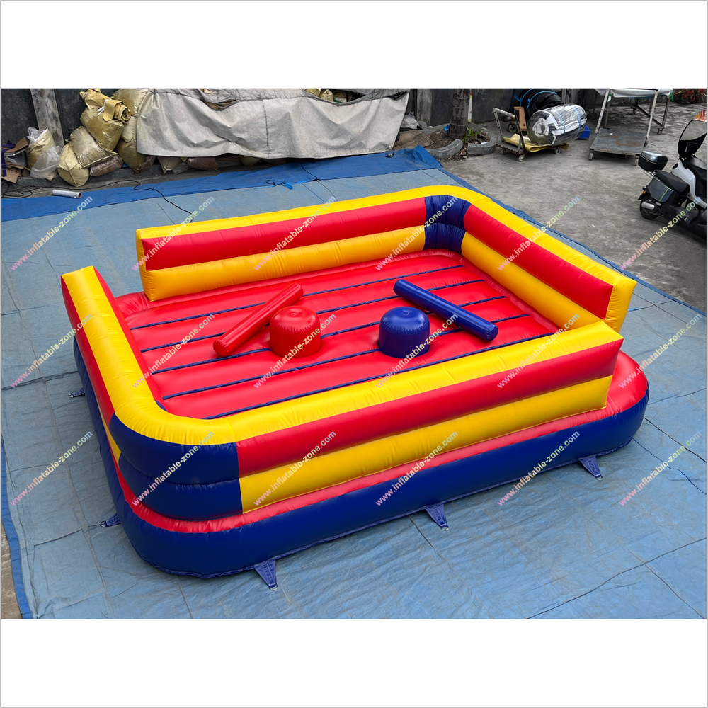 Outdoor Play Game Inflatable Jousting Ring Interactive Playground Equi