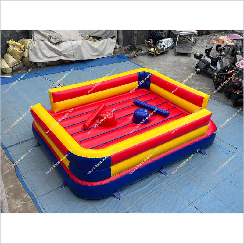 Outdoor Play Game Inflatable Jousting Ring Interactive Playground Equi