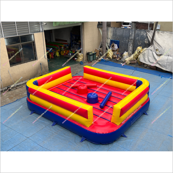 Outdoor Play Game Inflatable Jousting Ring Interactive Playground Equi