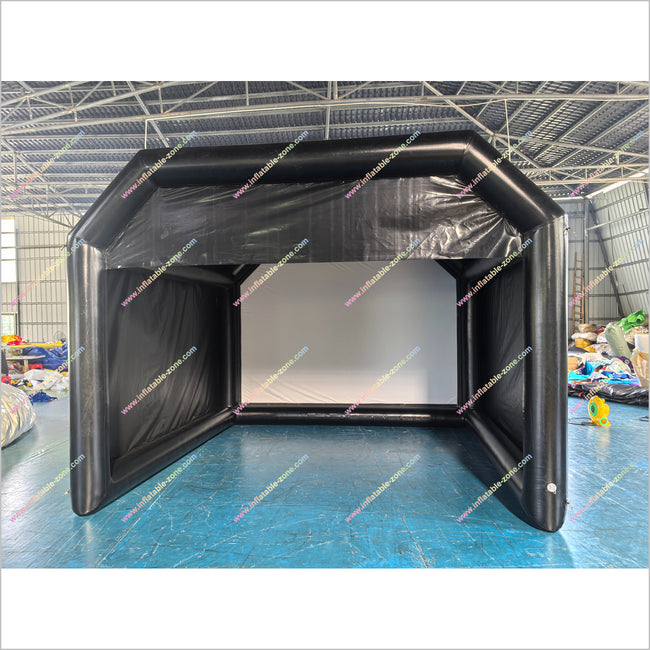 Inflatable Golf Simulator Enclosure With Impact Screen Nflatable Golf