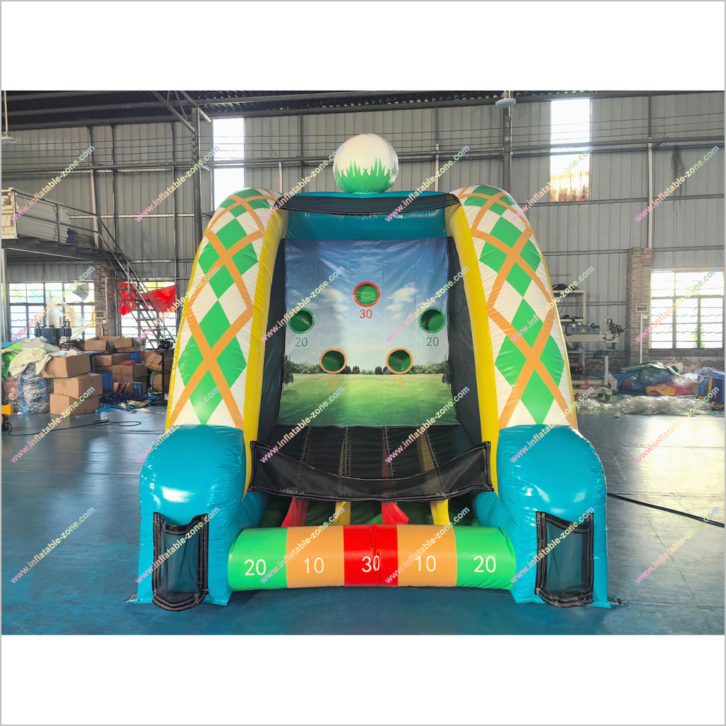 Inflatable Golf Target Pitch Challenge Game Playground Amusement Park
