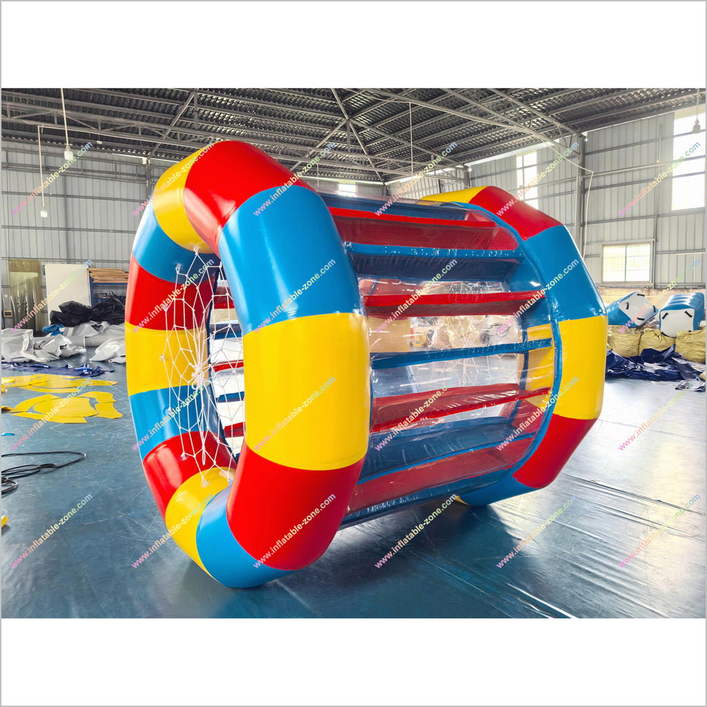 Inflatable Hamster Wheel Water Roller Barrel Floating Walking Water Ro