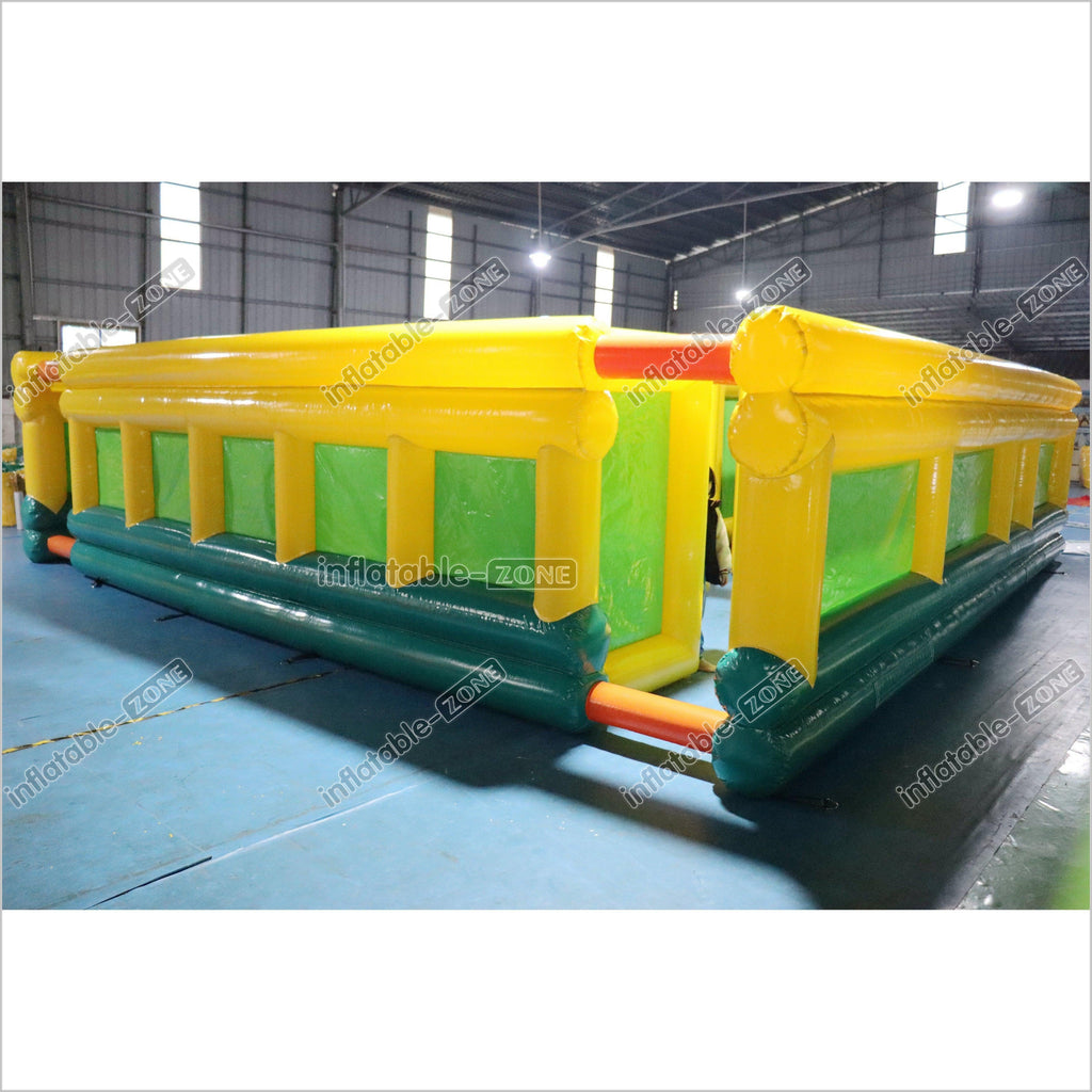 Commercial Giant Inflatable Labyrinth Maze Inflatable Maze Square Obst ...