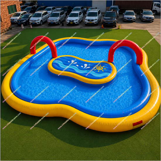 Water Park Commercial Inflatable Lazy River Pool Outdoor Inflatable Sw