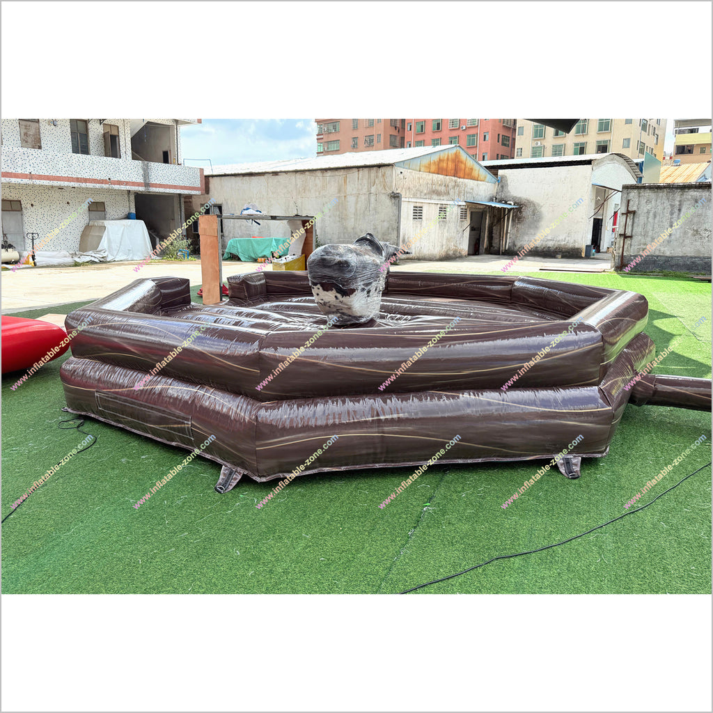 Inflatable Mechanical Bull Rodeo Machine Exciting Sport Inflatable Bul