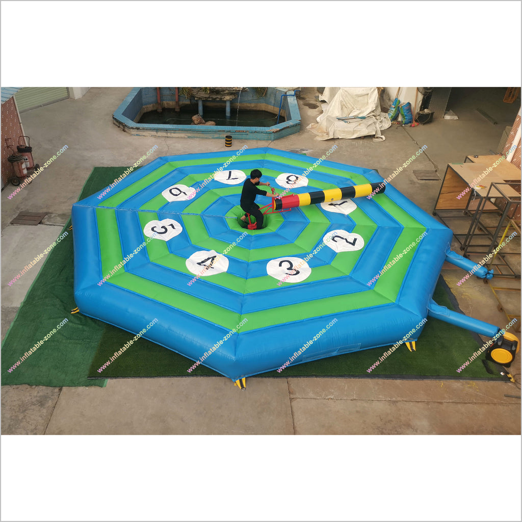 Last Man Standing Inflatable Wipeout Bike Sweeper Arm Inflatable ...