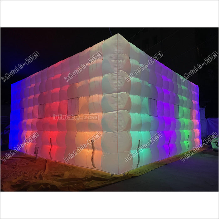 Wall Washer Light Inflatable Wedding Tent Disco Cube Inflatable Nightc