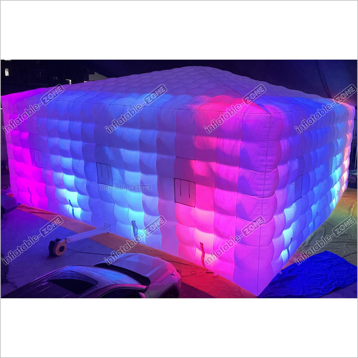 Inflatable Nightclub Giant Inflatable Air Tent With LED Lights For Wed ...
