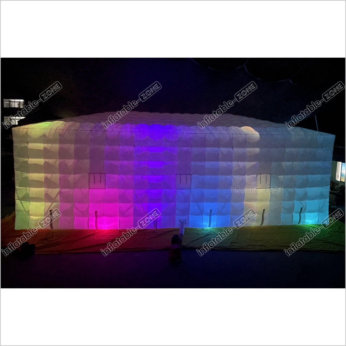 Inflatable Party Tent Led Light Blow Up Night Club Outdoor Events Infl ...