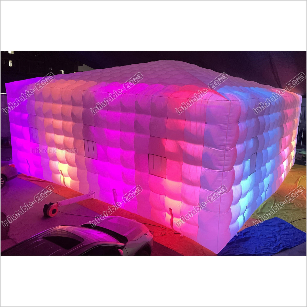 Inflatable Nightclub Giant Inflatable Air Tent With LED Lights For Wed ...