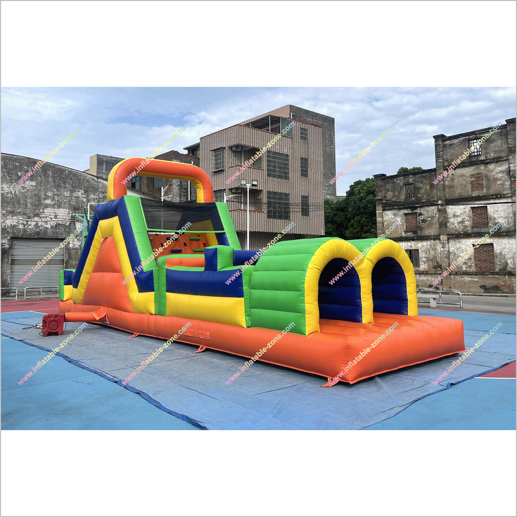 Inflatable Obstacle Course Rentals Near Me Gametime Playground Equipme