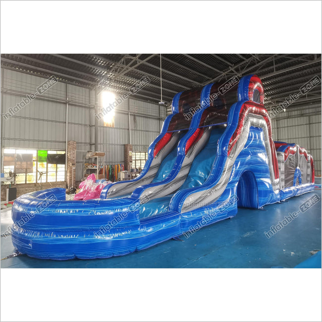 Indoor Slip And Slide Obstacle Course For Adults Swimming Pool ...