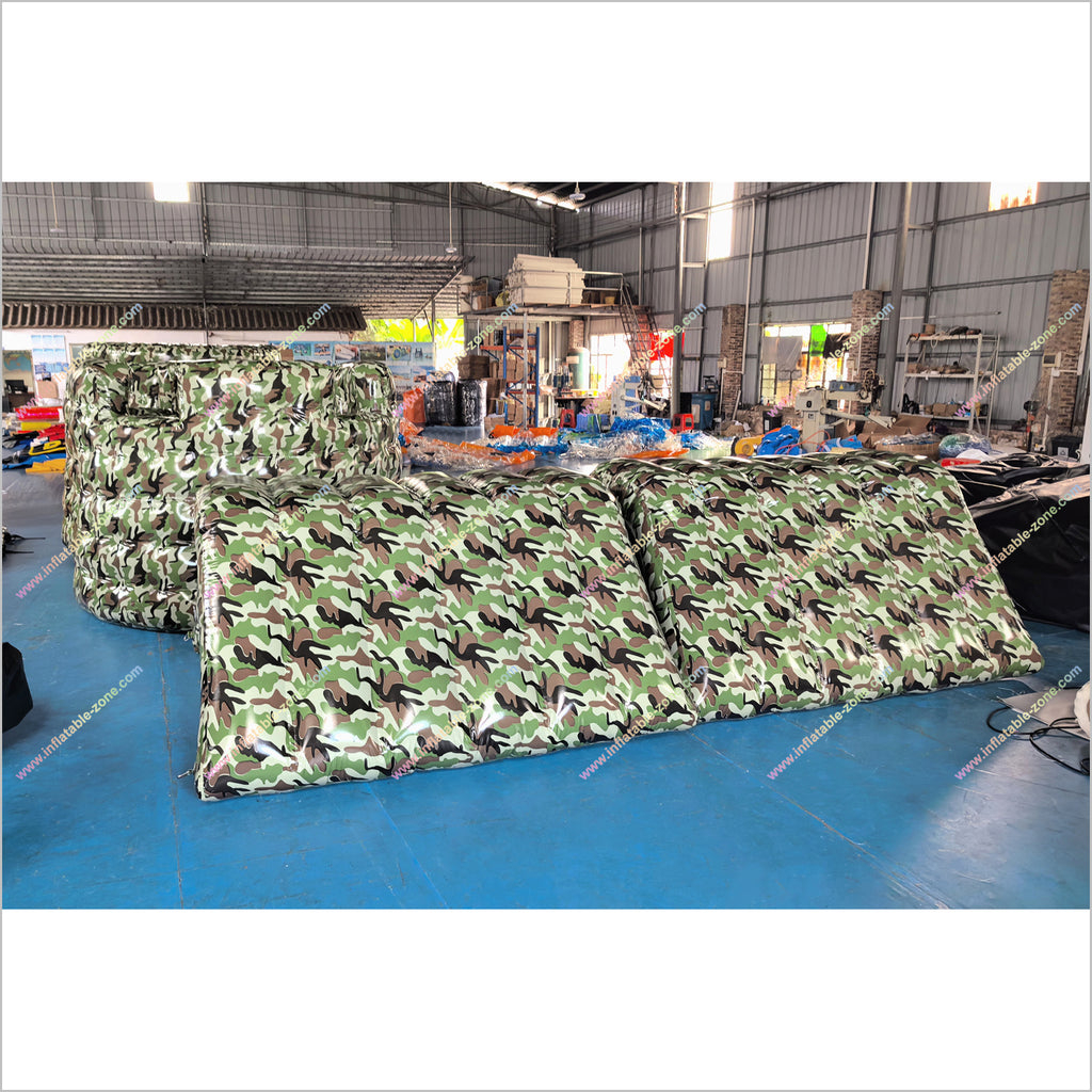 Inflatable Paintball Bunkers CS Games Sports Team Building Activities ...