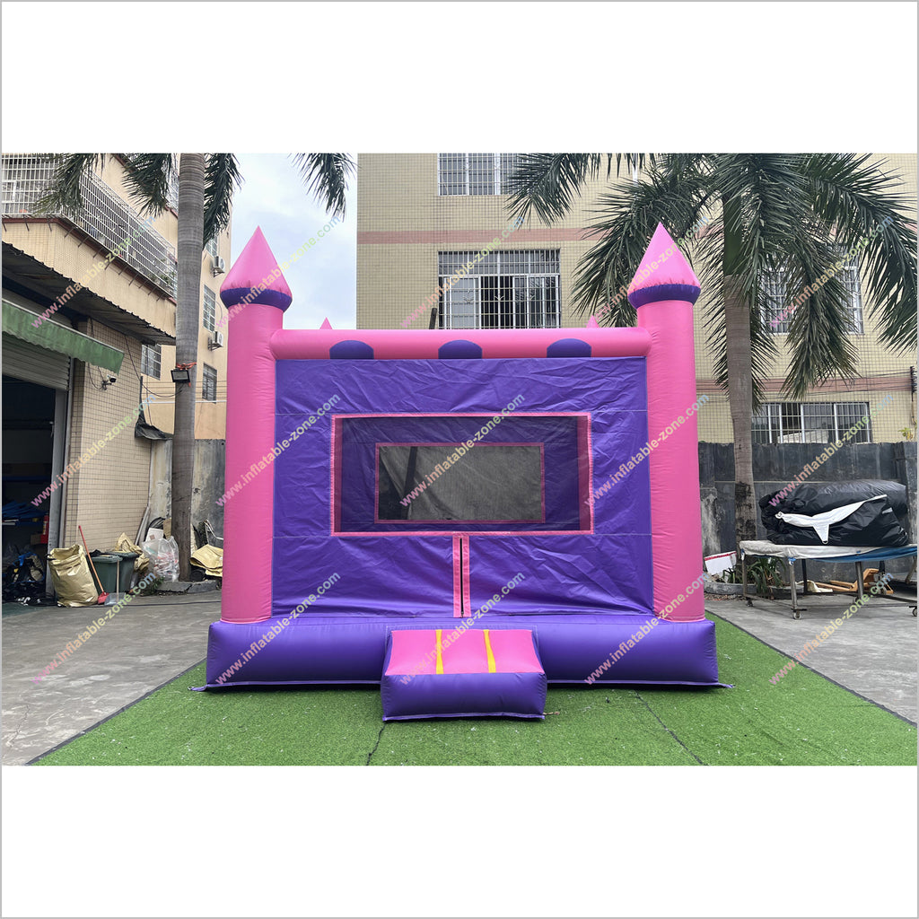 Inflatable Party House Pink Purple Jumper Back Yard Playground Adult B