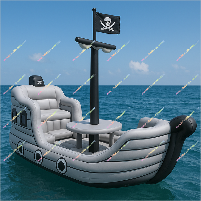 Inspiring Inflatable Pirate Ship Lake Float Family Party Games Inflata