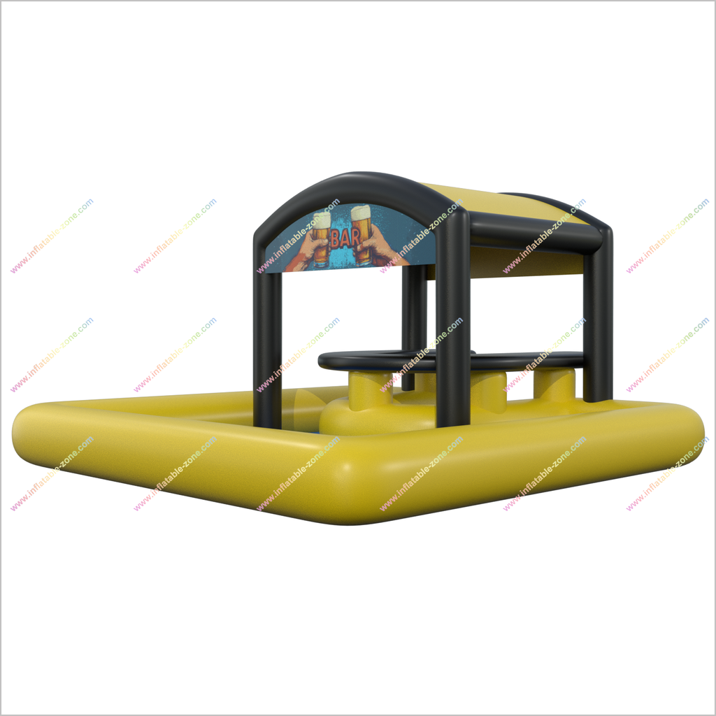 Adult Outdoor Party Games Inflatable Pool Bar Backyard Play Area Pub P