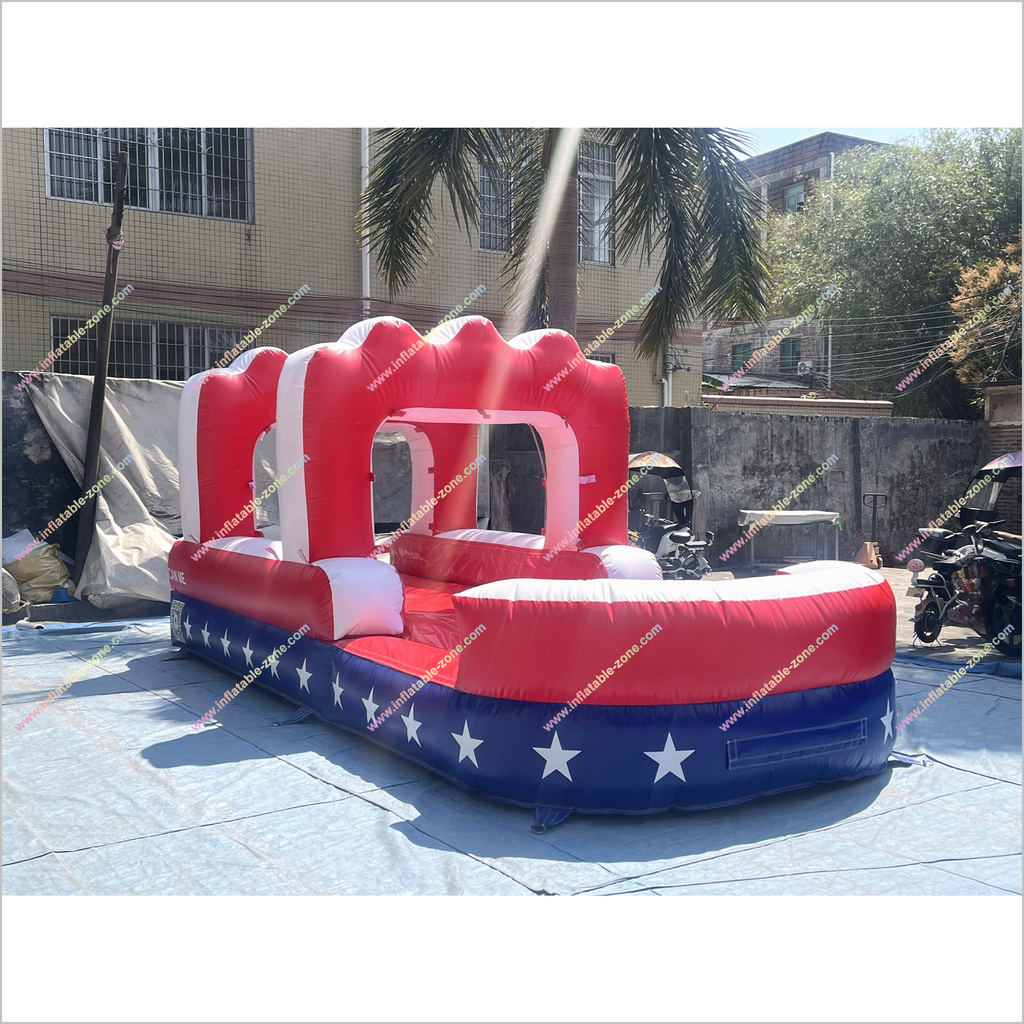Inflatable Slip And Slide Rental Soft Outdoor Play Equipment Backyard