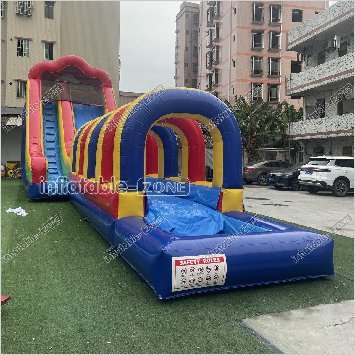 Inflatable Slip N Slide Inflatable Water Slide Large Outdoor Waterslid ...