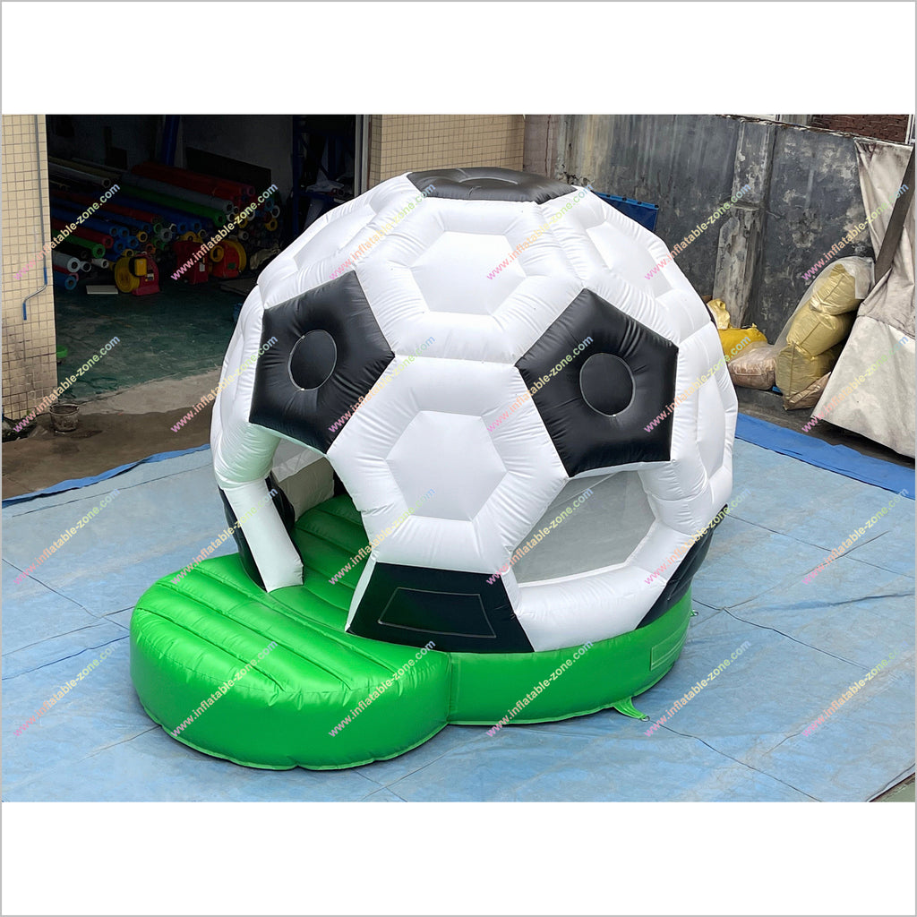 Inflatable Soccer Ball Jumping Castle Near Me Backyard Bouncer Inflata
